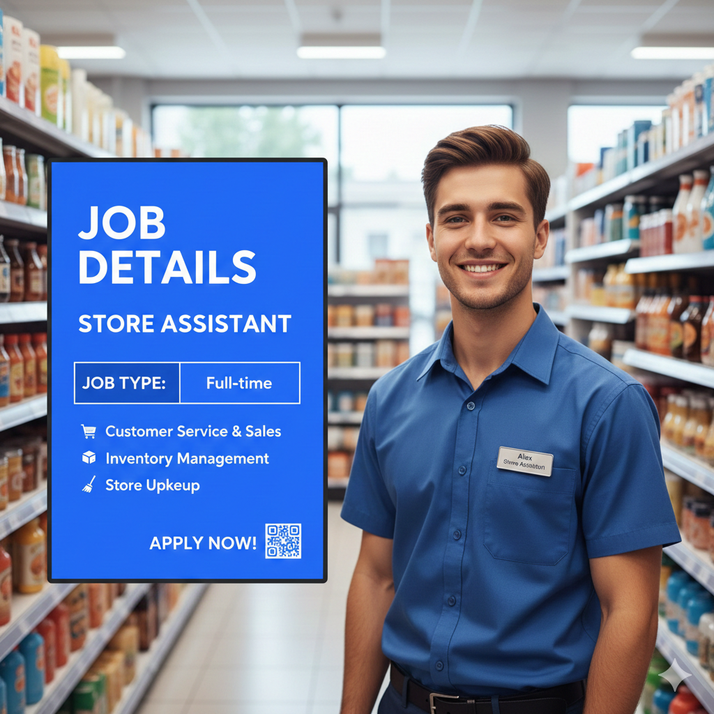 Store Assistant job in dubai - 925jobz